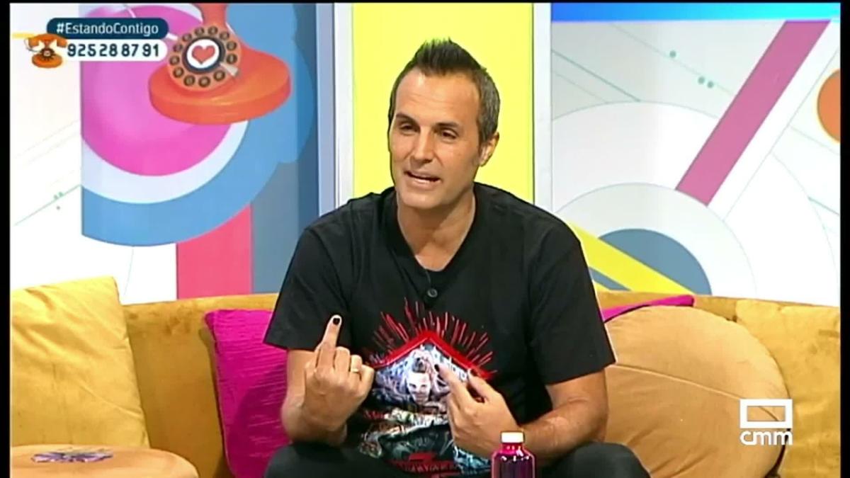 Jacobo García de Iguana Tango llega al plató "Loco, loco, loco ...