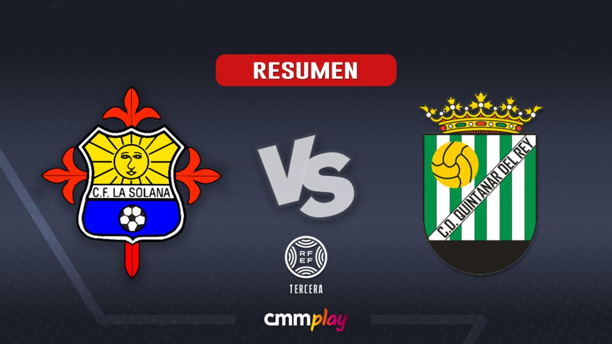 CF La Solana 0-0 CD Quintanar del Rey