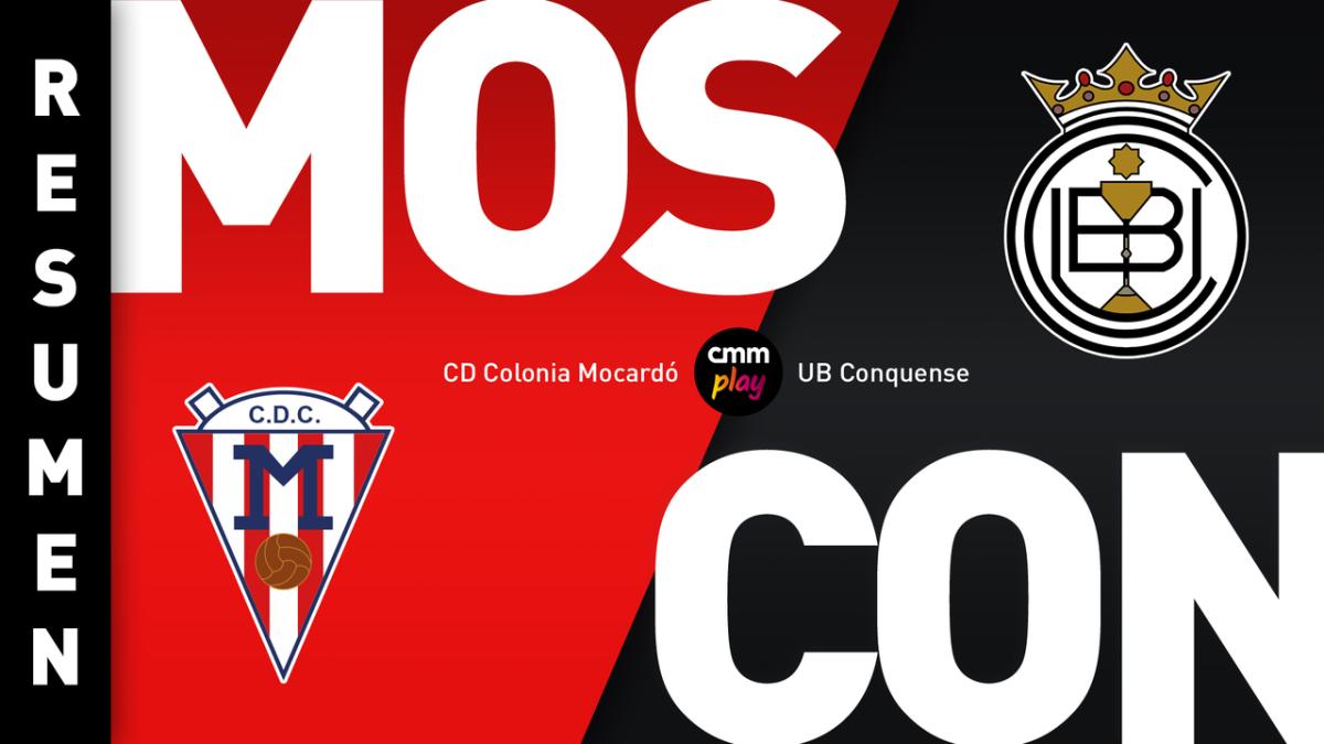 CD Colonia Moscardó 0-2 UB Conquense | Resumen