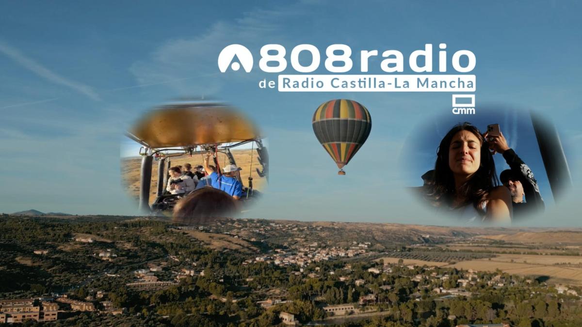CMMPlay estrena este viernes una sesión pionera del programa ‘808 Radio’ desde un globo aerostático