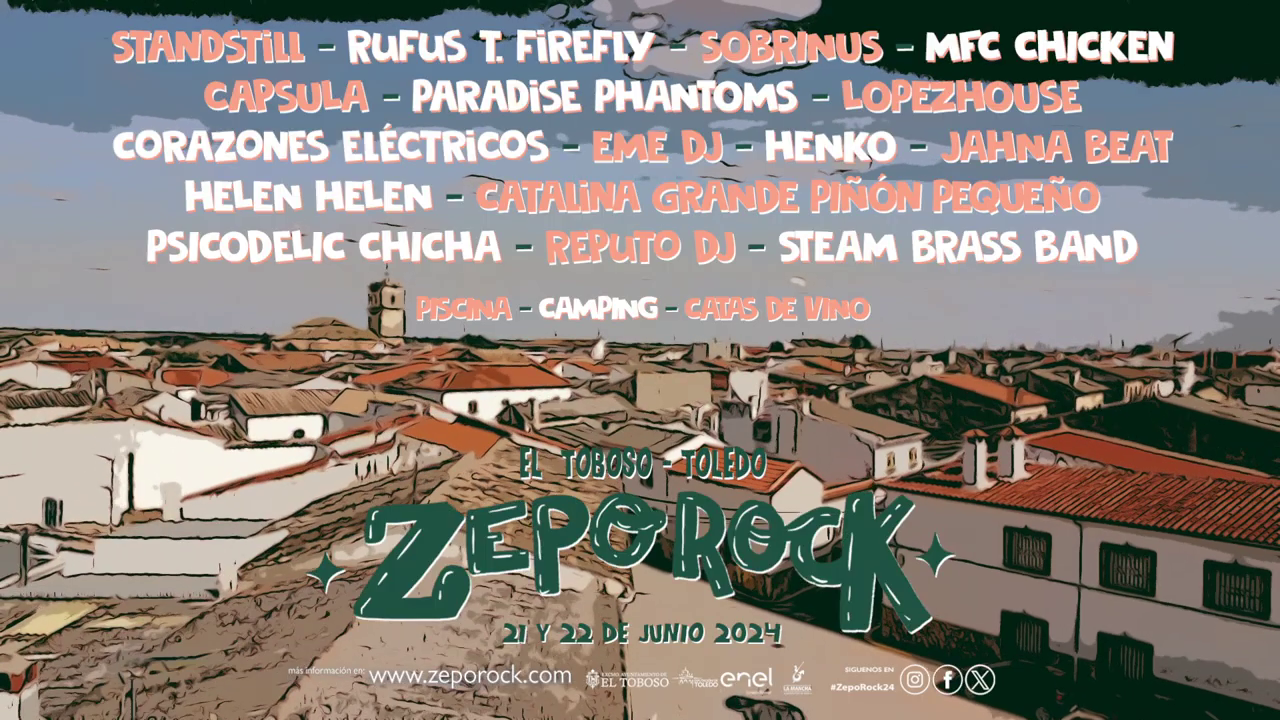 'Ven' al festival Zeporock en El Toboso: Rufus T. Firefly, Standstill ...