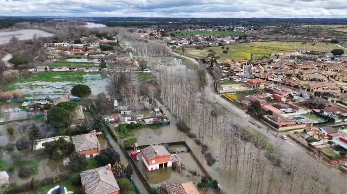 Preocupa la crecida del río Alberche: Protección Civil lanza un aviso a ...
